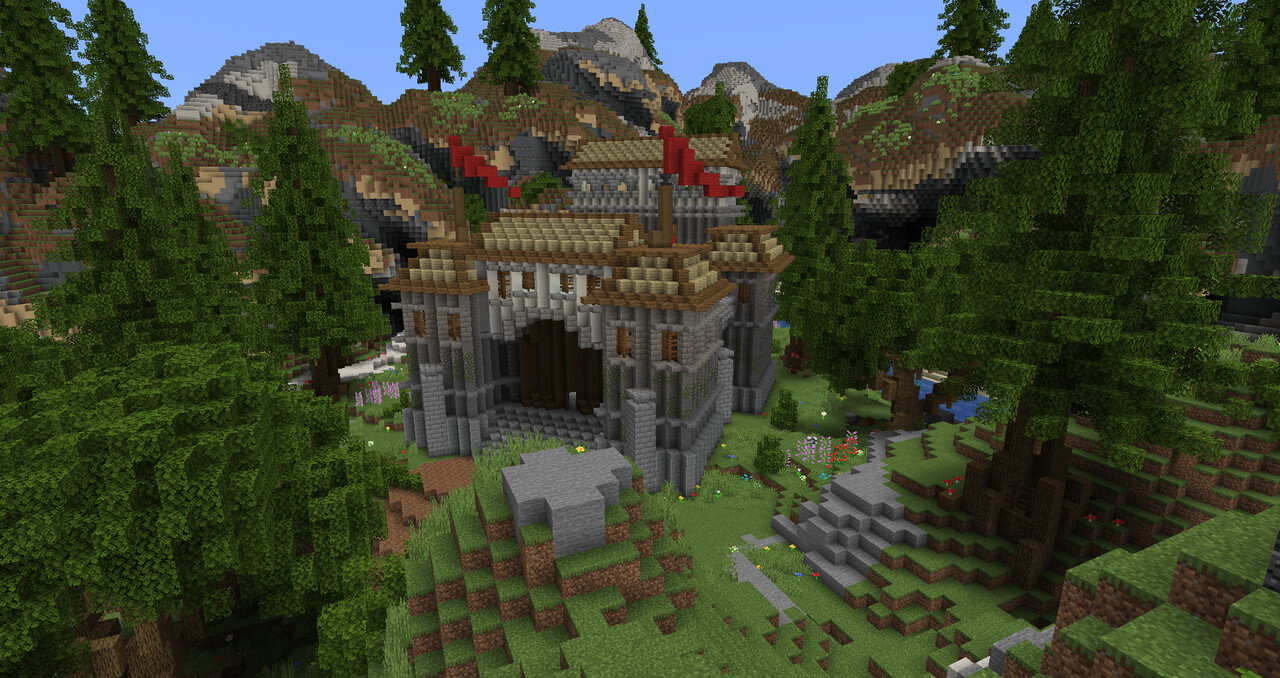 Small medieval castle (tutorial) Minecraft Map