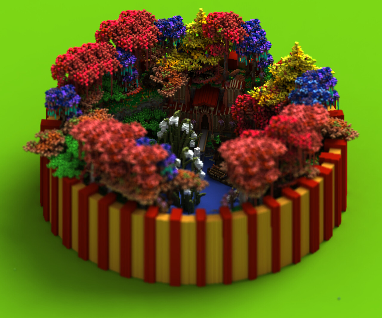 LA CASCADA DEL ENCANTO Minecraft Map