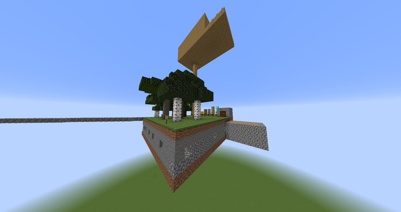 Modified Sky Base Minecraft Map