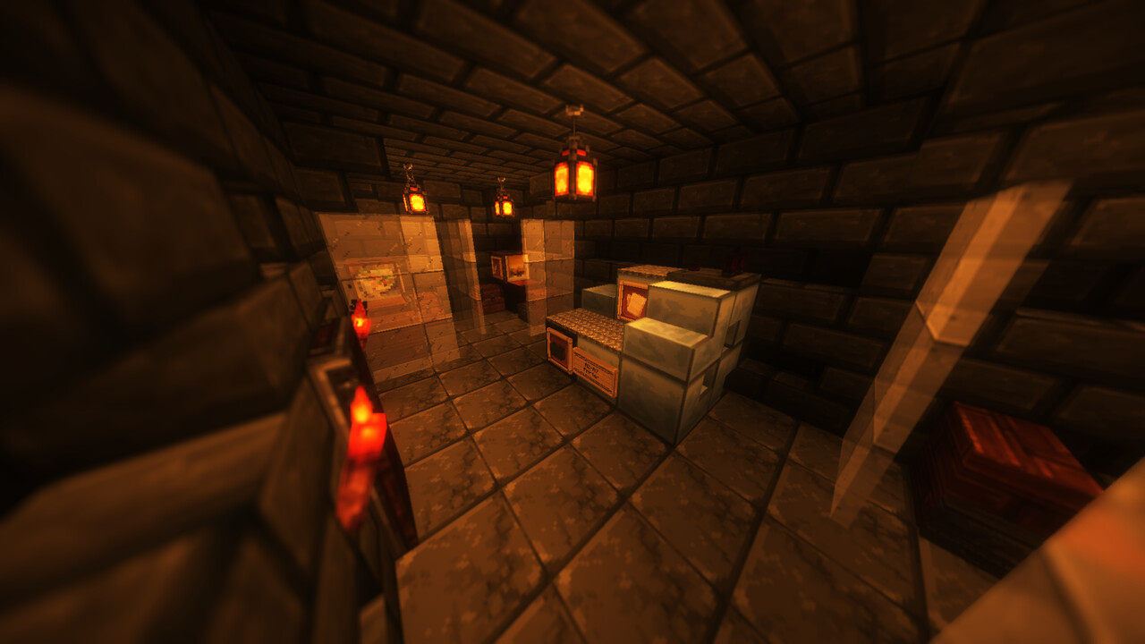 Bunker escape || Horror map Minecraft Map