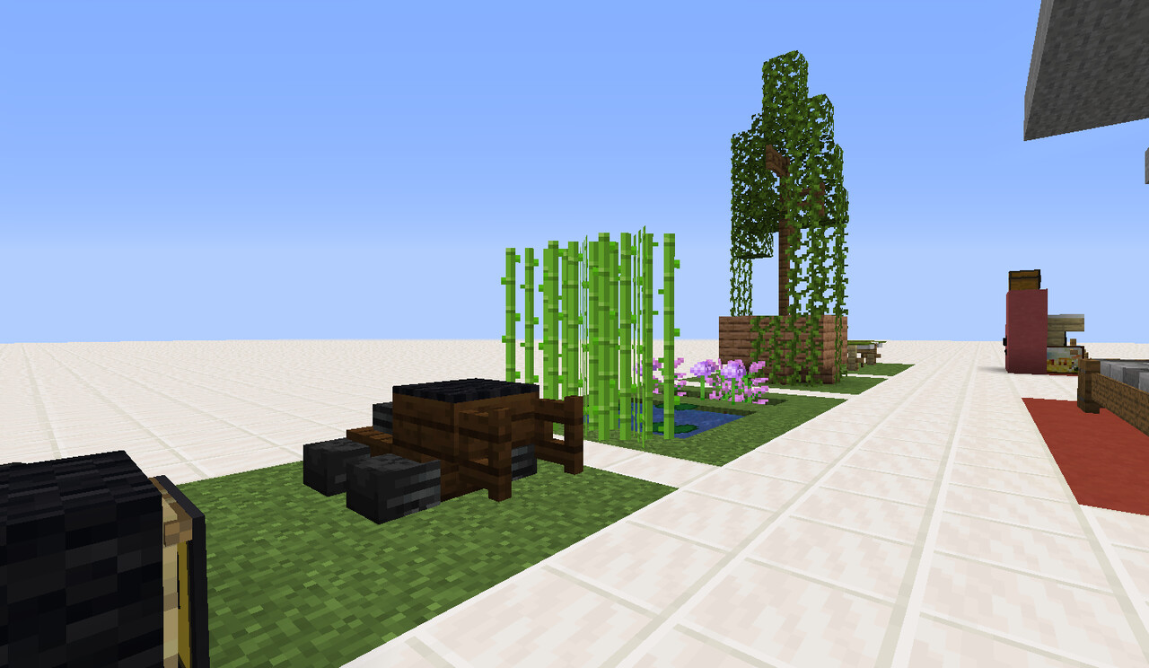 Decorations & Furnitures +100 Minecraft Map