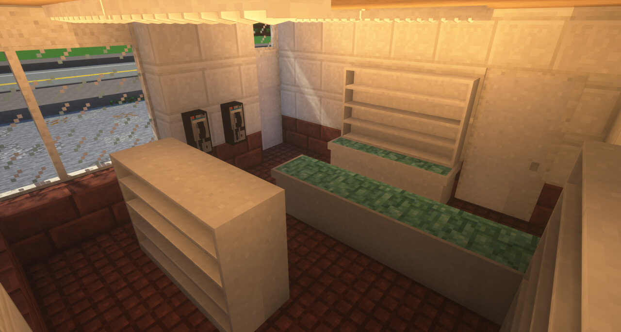 Shell Service Station Minecraft Map