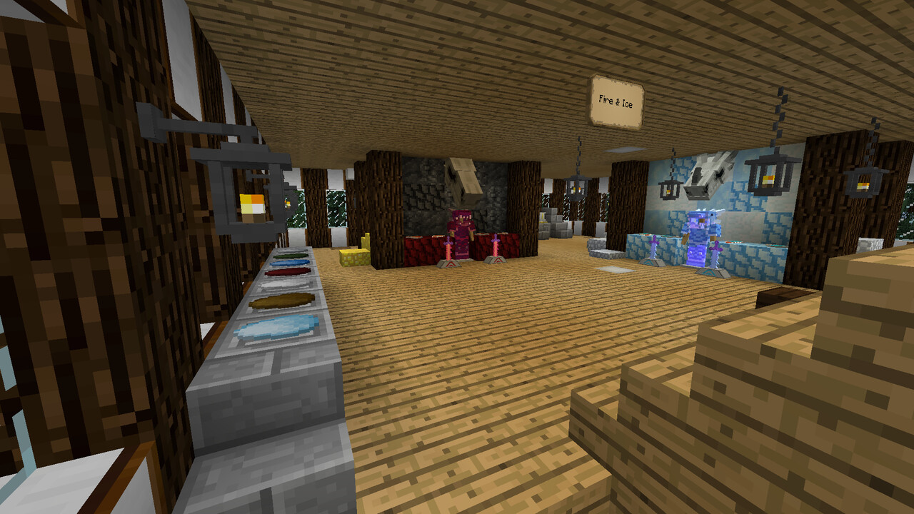 Roguelike Adventures and Dungeons 1.35 World Map Minecraft Map