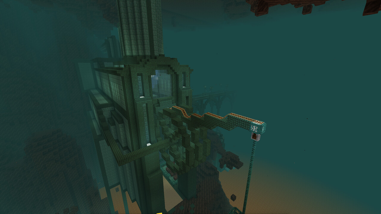 The Aqua Factory [Nether build contest entry] Minecraft Map
