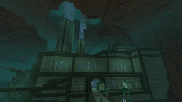 The Aqua Factory [Nether build contest entry] Minecraft Map