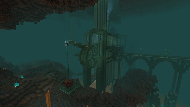 The Aqua Factory [Nether build contest entry] Minecraft Map