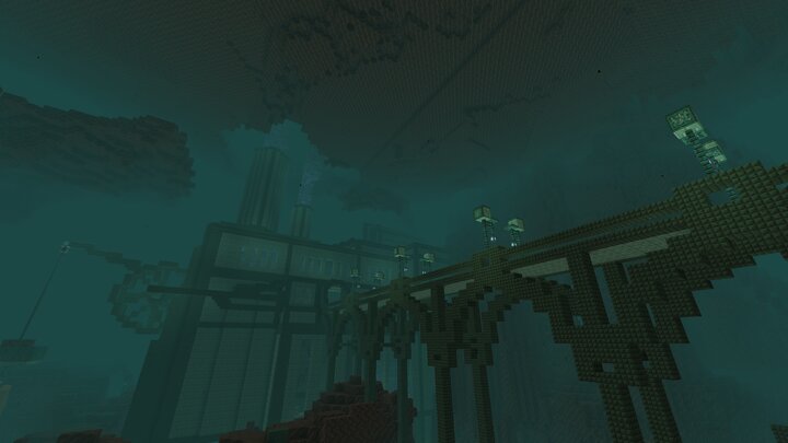 The Aqua Factory [Nether build contest entry] Minecraft Map