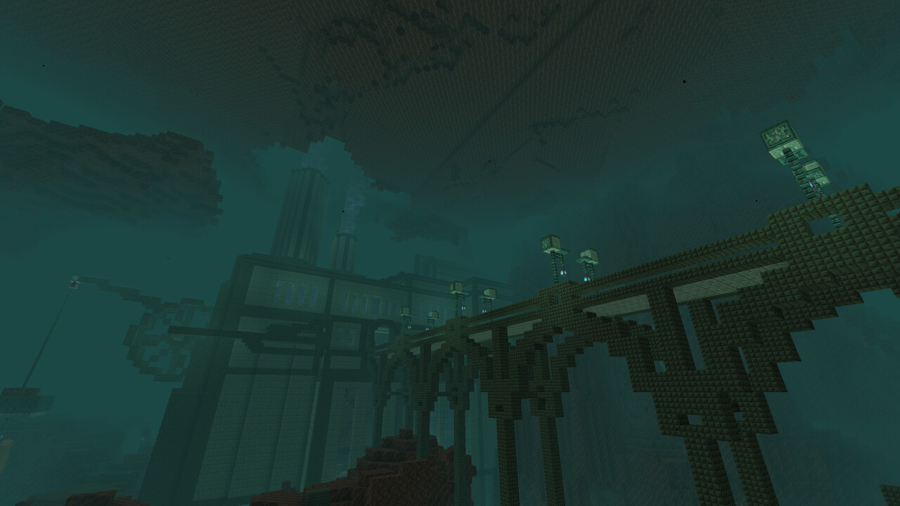 The Aqua Factory [Nether build contest entry] Minecraft Map