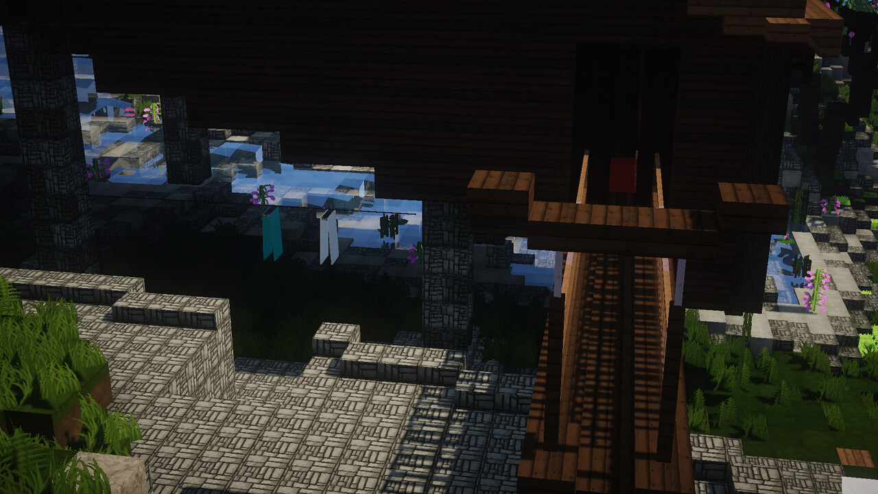 Remastered Japanese Stilt House Minecraft Map