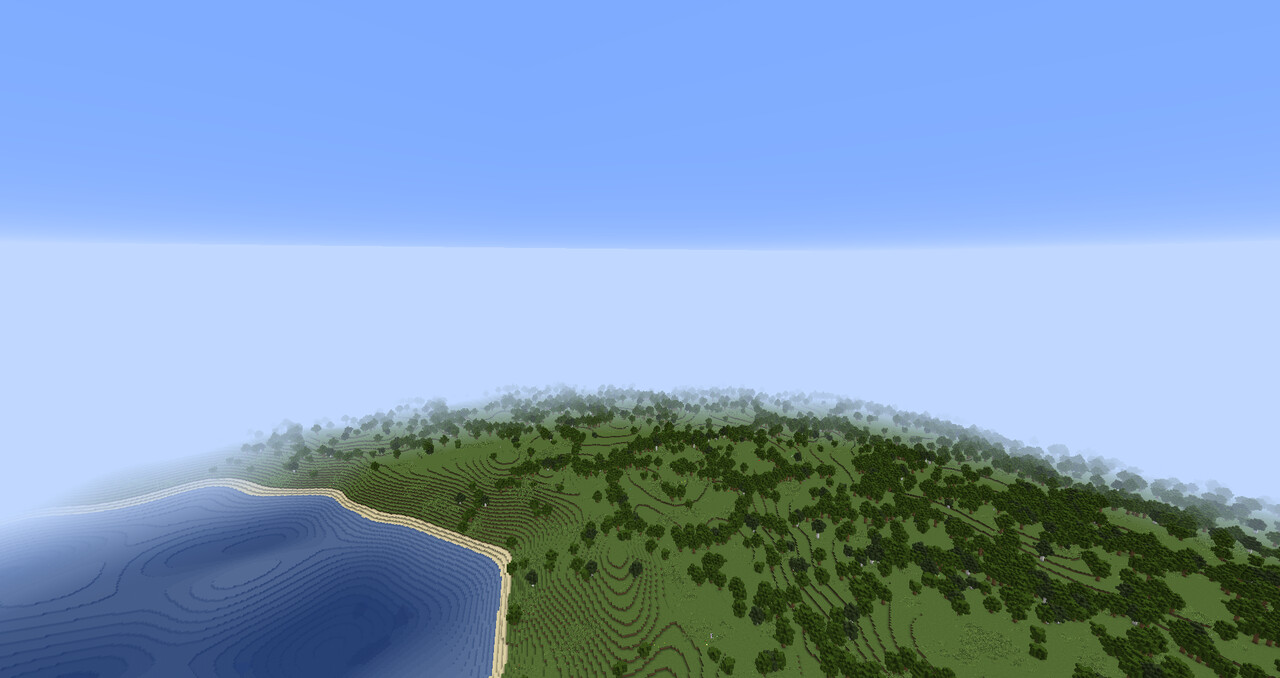 Large Survival Island Minecraft Map