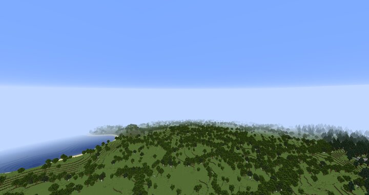 Large Survival Island Minecraft Map