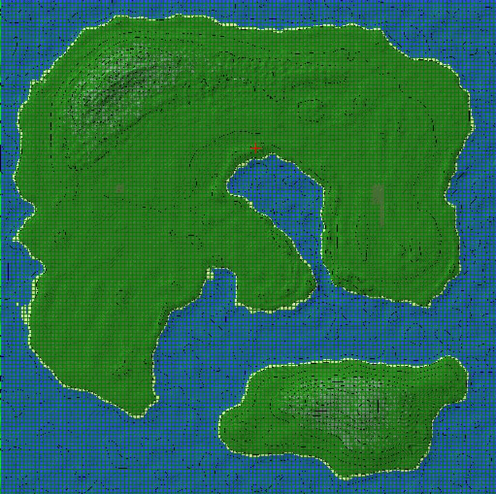 Large Survival Island Minecraft Map