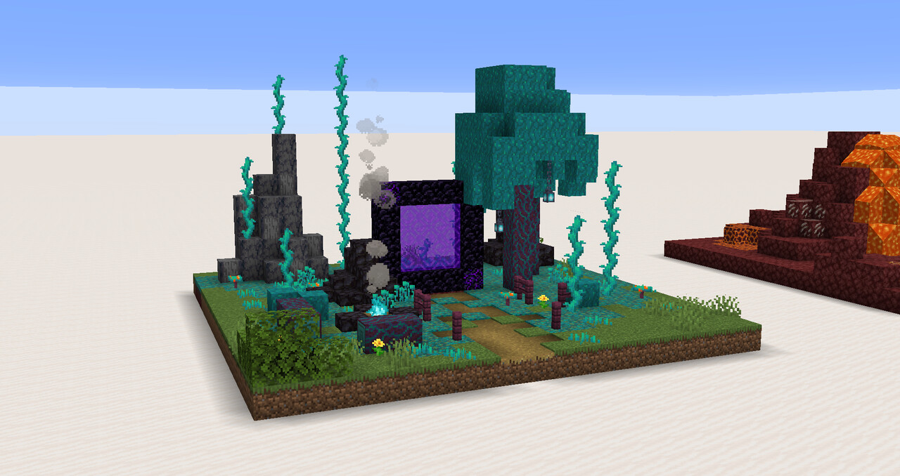 12 NEW Nether Portal Designs - 1.16 Nether Update - EPIC Minecraft ...