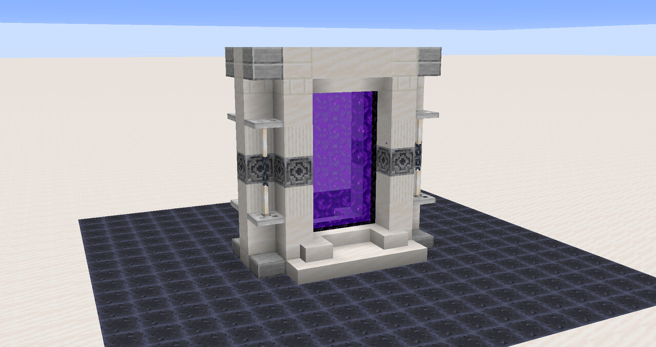 12 NEW Nether Portal Designs - 1.16 Nether Update - EPIC Minecraft ...