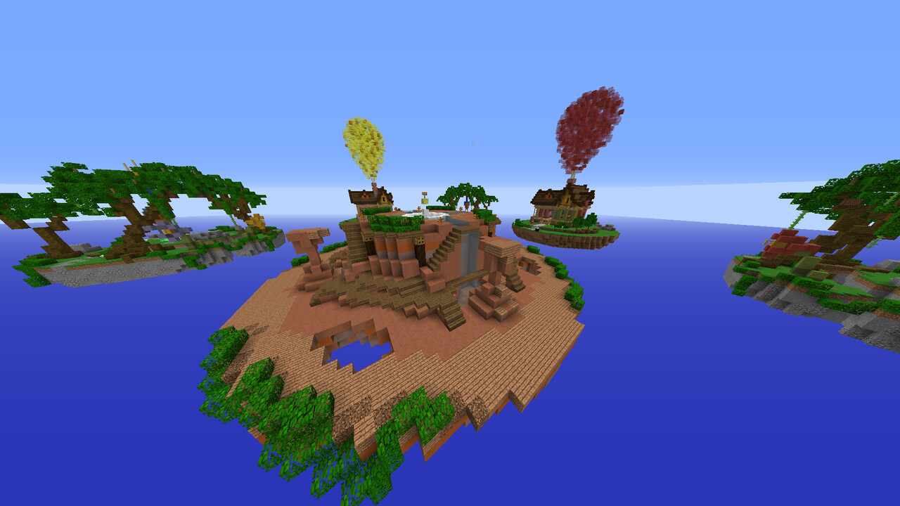 Up Minecraft Map