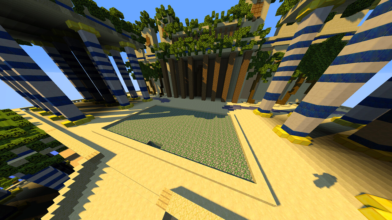 Hanging Gardens Of Babylon Spawn Minecraft Map