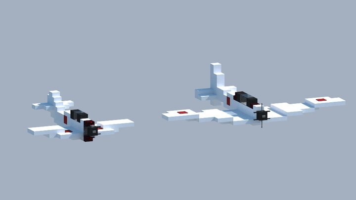 WW2 Japanese Fighter Planes Minecraft Map