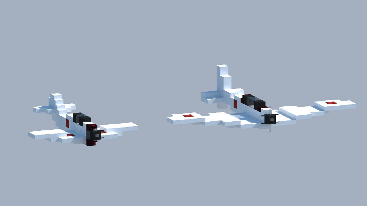 WW2 Japanese Fighter Planes Minecraft Map