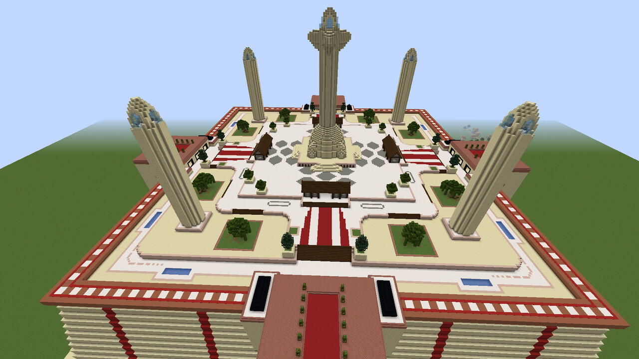 Coruscant Jedi Temple Minecraft Map