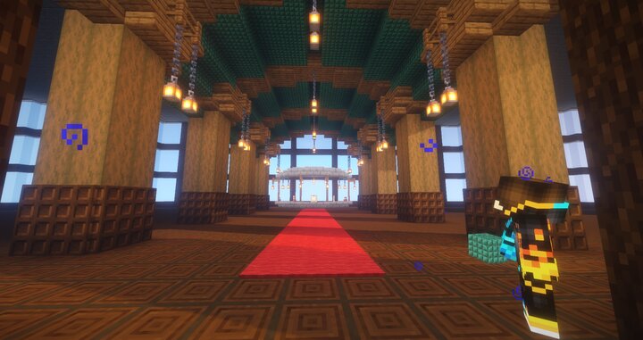 Adventurer's Guild + Town Minecraft Map