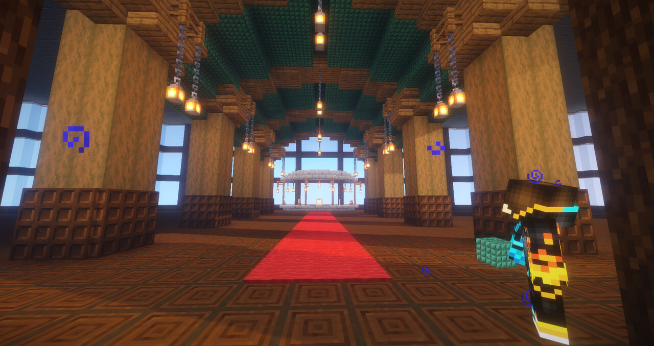 Adventurer's Guild + Town Minecraft Map