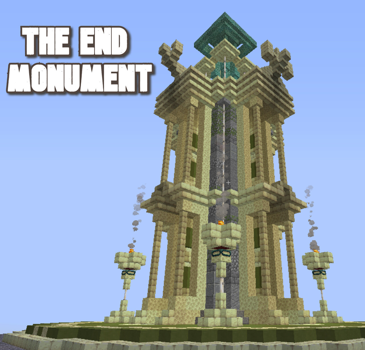 The END monument Minecraft Map