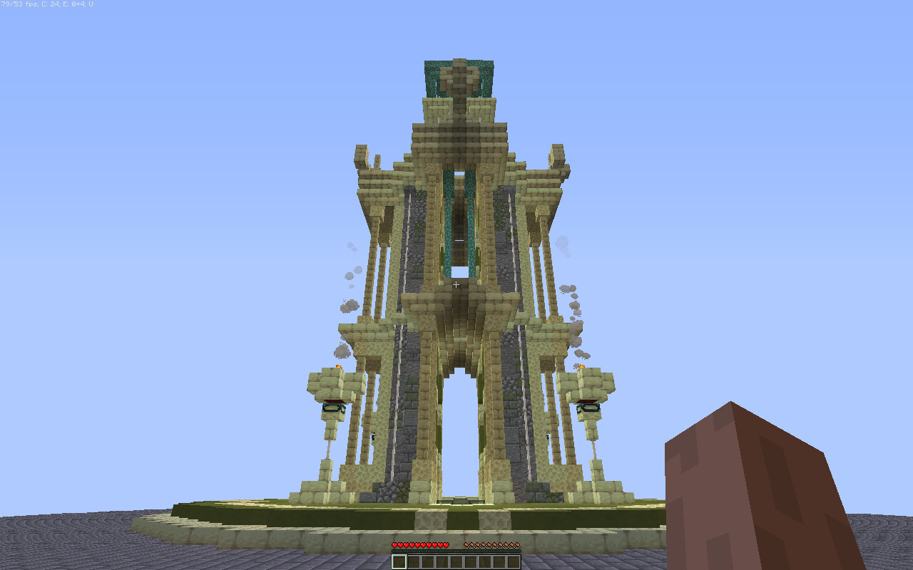 The END monument Minecraft Map