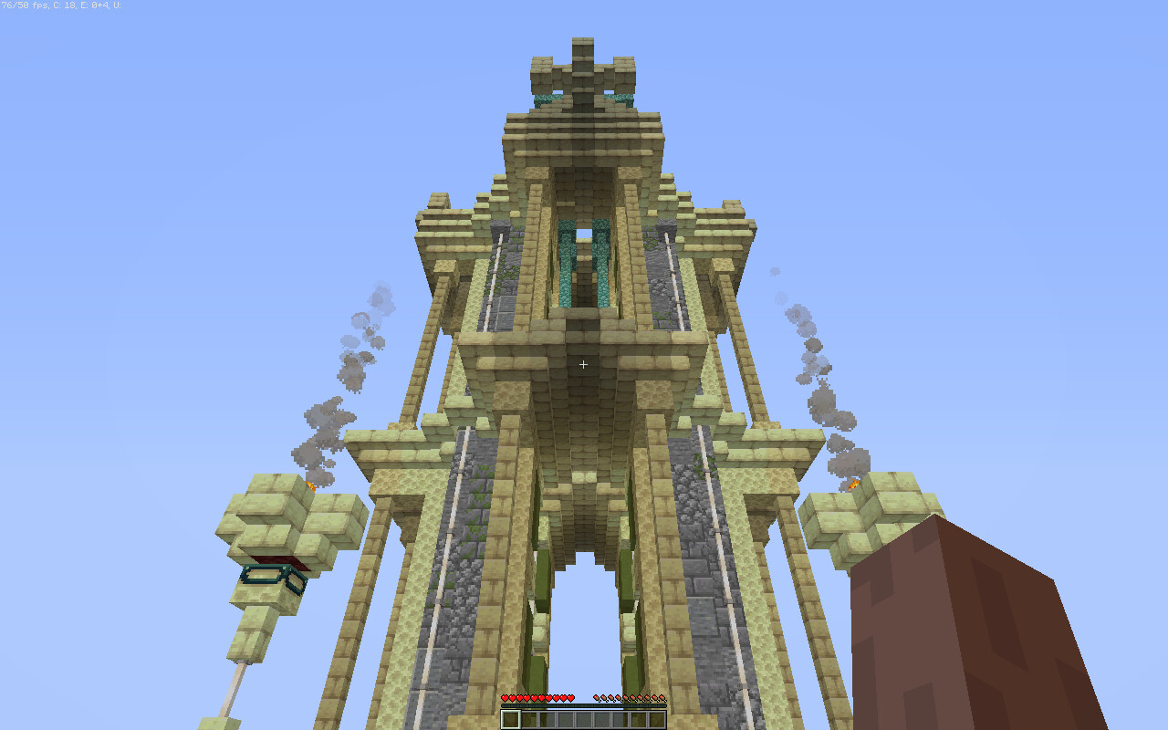 The END monument Minecraft Map