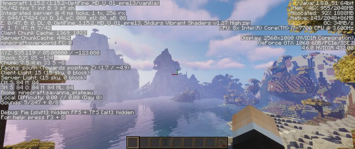 incredibly beautiful landscape Minecraft Map