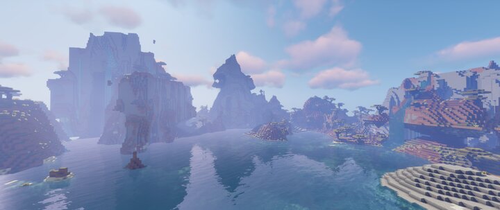 incredibly beautiful landscape Minecraft Map