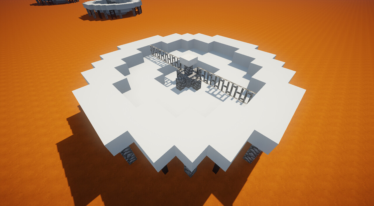 SpaceX Mars base Minecraft Map