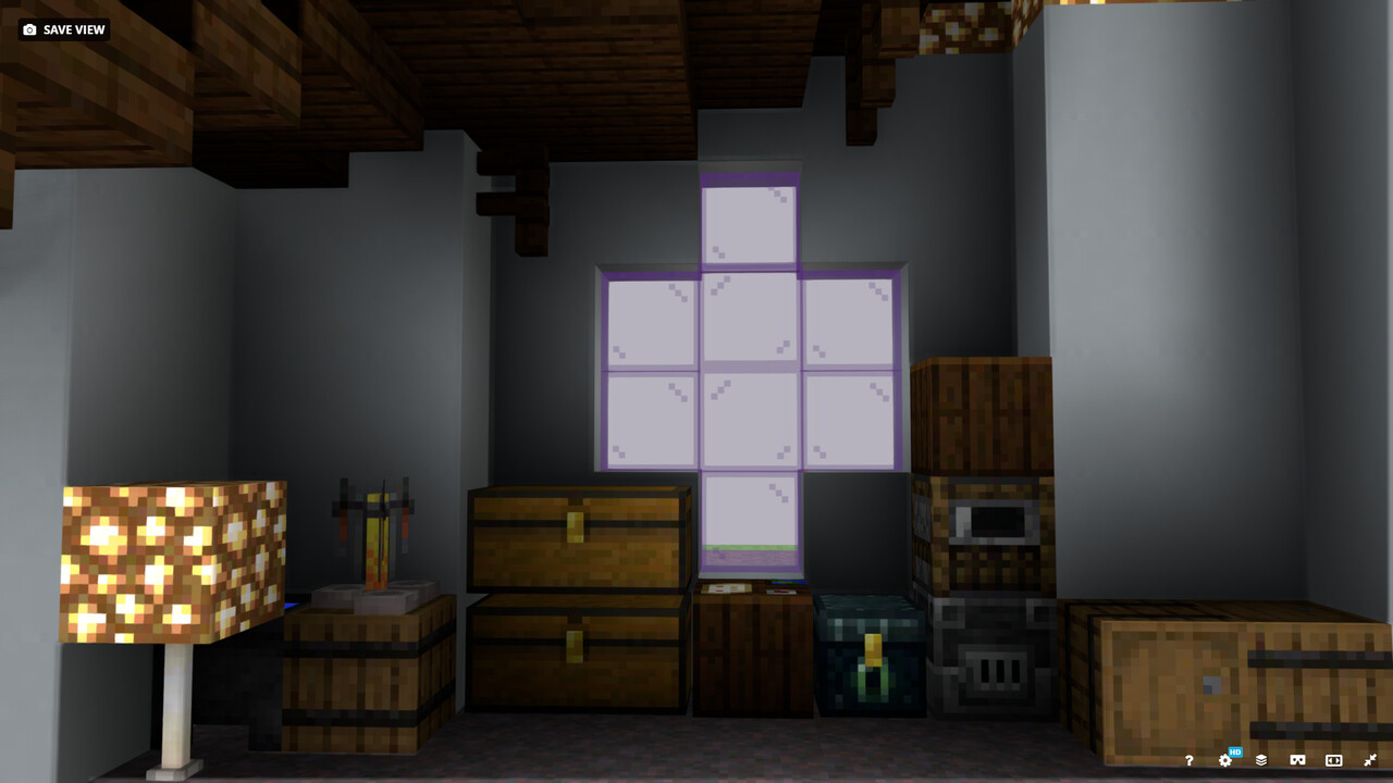 Purple Mushroom House Minecraft Map