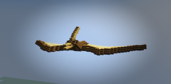 Pterodactyl, the flying reptile Minecraft Map