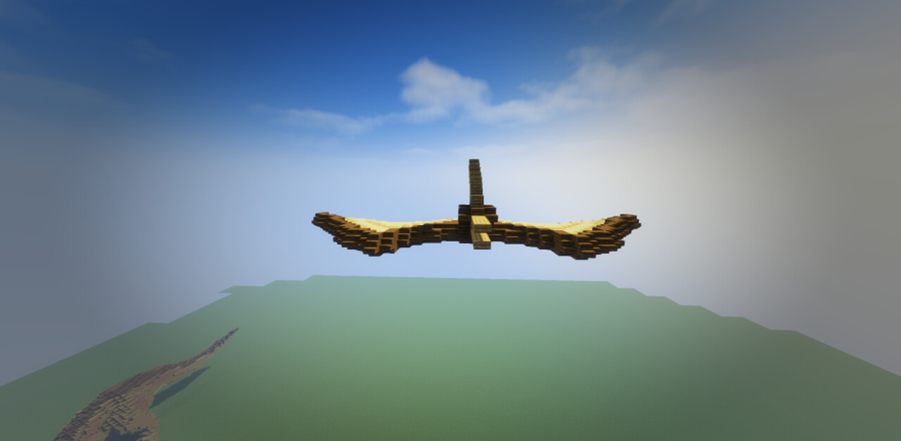 Pterodactyl, the flying reptile Minecraft Map