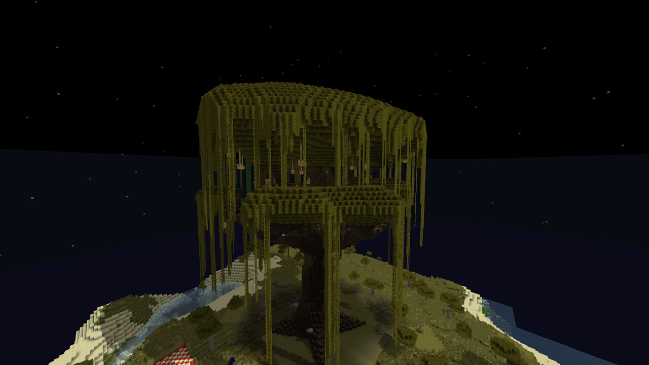 Medieval Tree House Village Minecraft Map