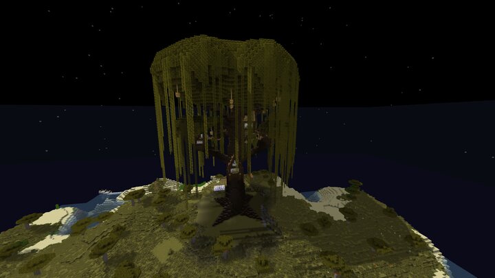 Medieval Tree House Village Minecraft Map