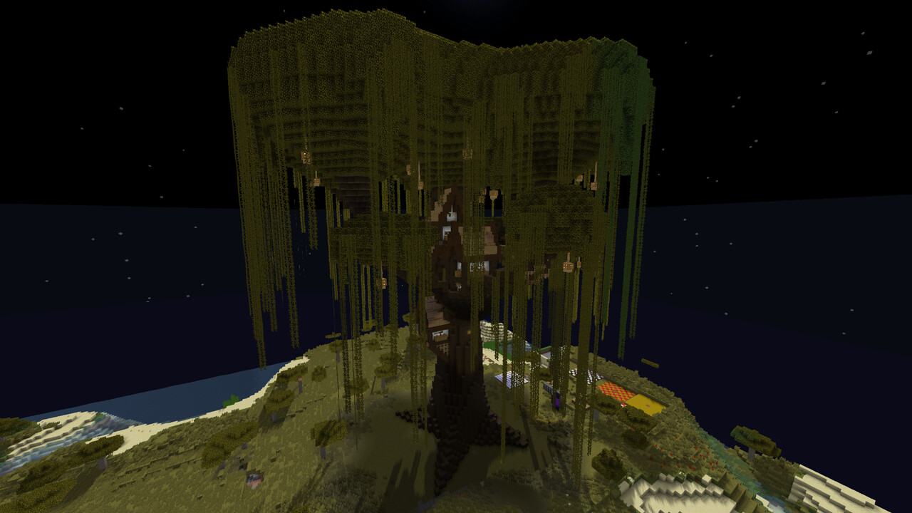 Medieval Tree House Village Minecraft Map