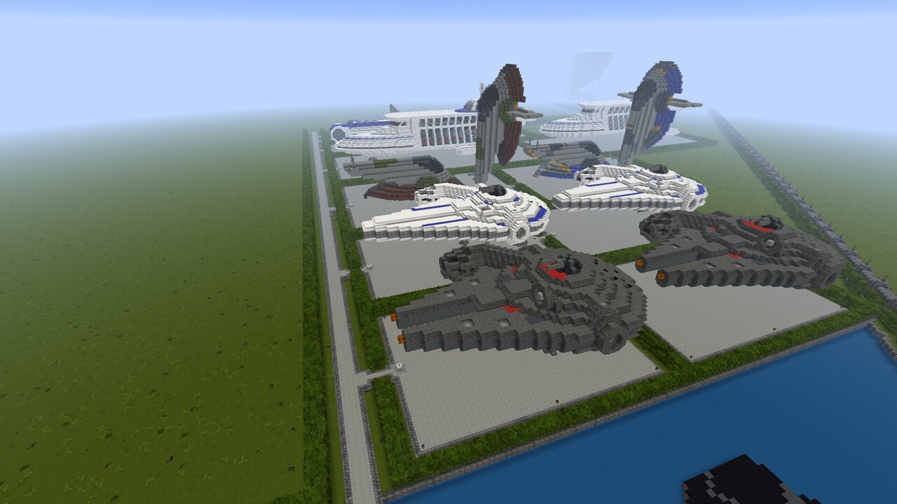 Star Wars Vehicle Museum Minecraft Map