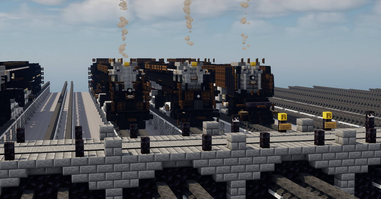 Union Pacific Steam Heritage Fleet {844/3985/4014} [1.5:1] Minecraft Map