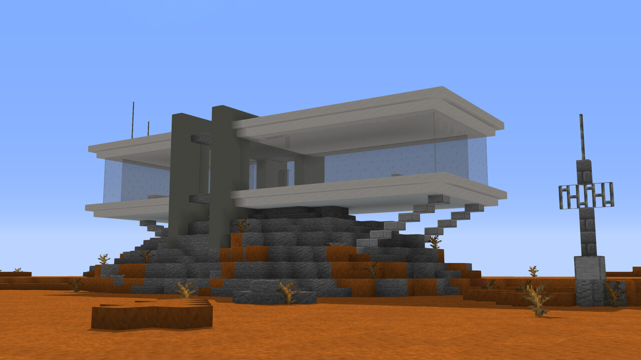 Sci-Fi Home | Futuristic Concept Minecraft Map