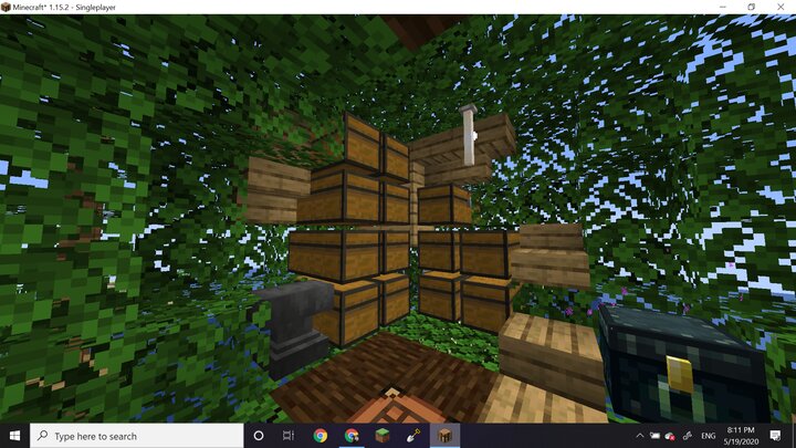starter tree house Minecraft Map