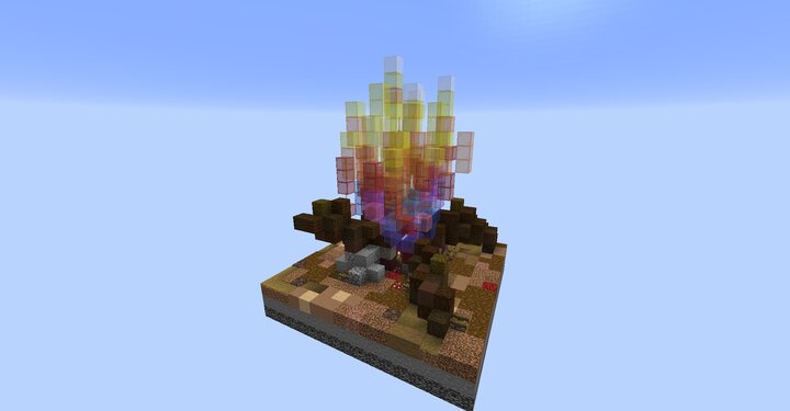 Crackling Campfire || One Chunk Contest Entry Minecraft Map