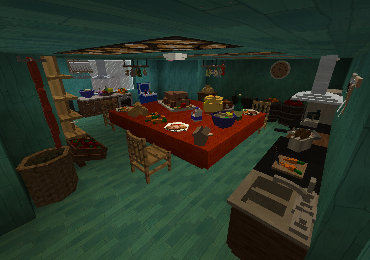 Hello Neighbor prototype Adventure map Minecraft Map