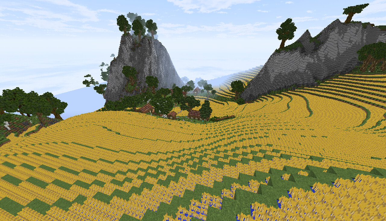 Ruong bac thang | Teracces Minecraft Map