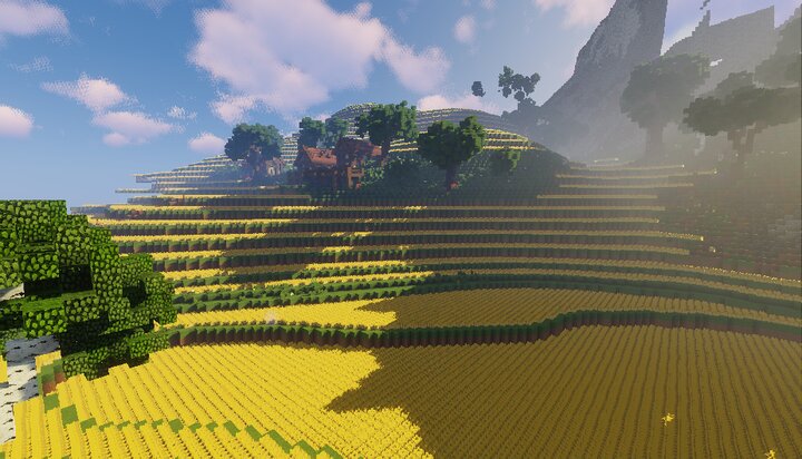 Ruong bac thang | Teracces Minecraft Map