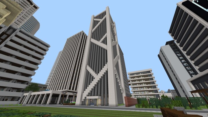 Modern Office Building Minecraft Map
