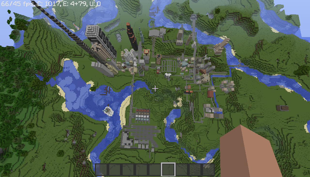 MINIATURE CITY v1.0.1 Minecraft Map
