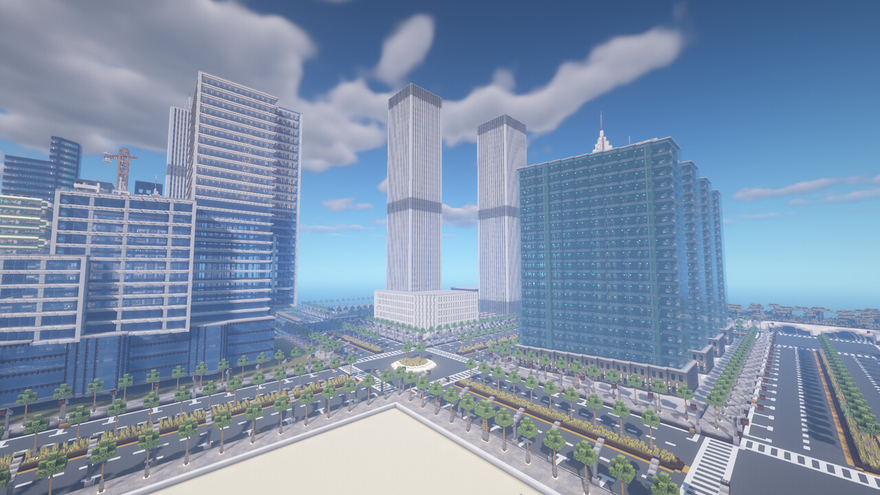 skyscraper city |NEW UPDATE| Minecraft Map