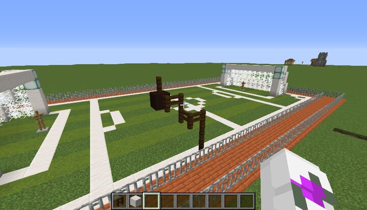 Foot Ball Ground Minecraft Map