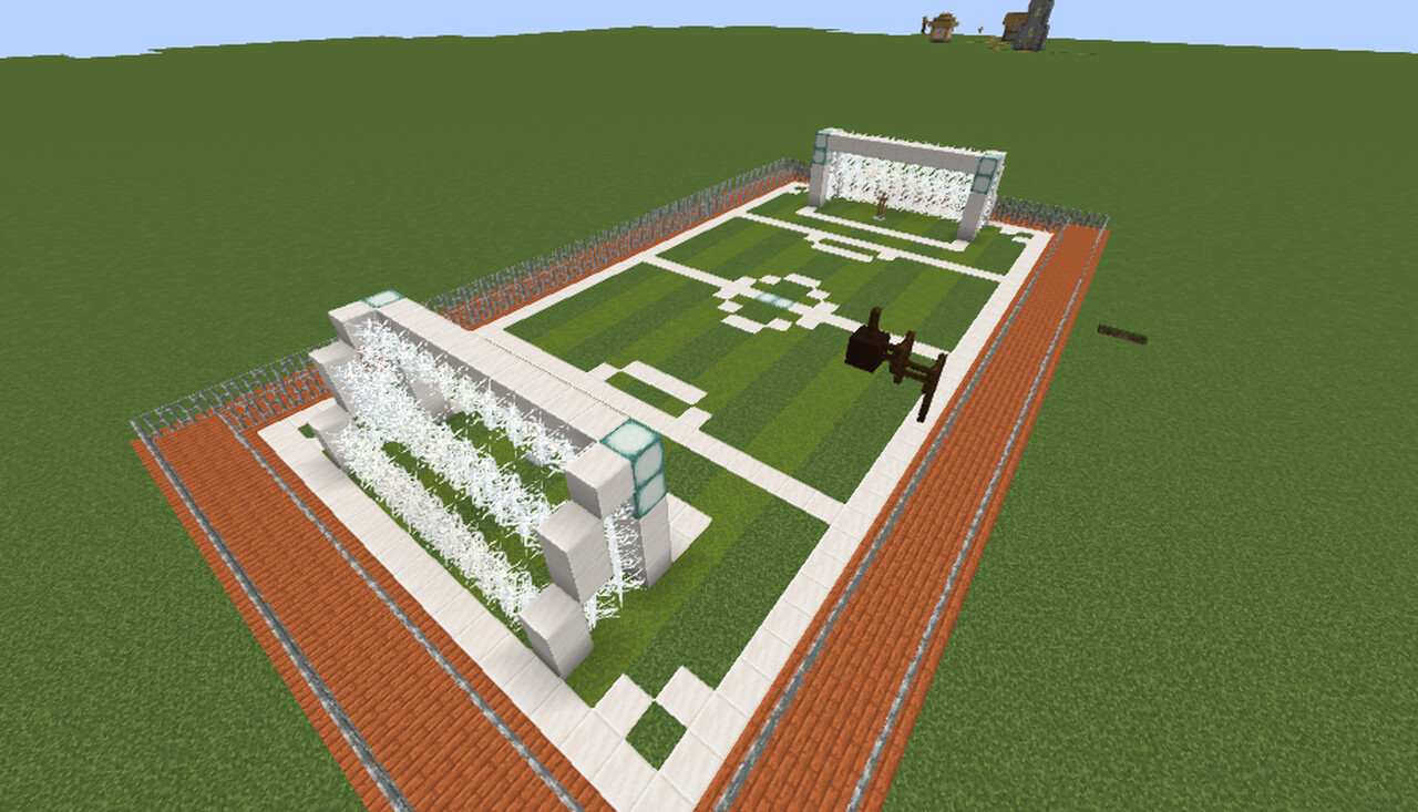 Foot Ball Ground Minecraft Map